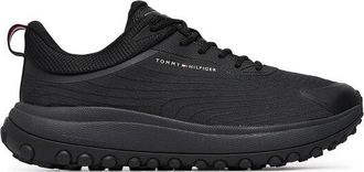Tommy Hilfiger Sneakers The Canyon X M Knit Runner FM0FM06067 Schwarz