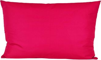 JACK 40x60cm Outdoor Lounge Kissen Dekokissen inkl. XXL-Füllung Wasserabweisend Sitzkissen Garten Stuhl Lotus Effekt, Farbe:Himbeere