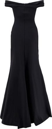 La Petite Robe Di Chiara Boni Femme, Robes, Noir, Taille: 36 FR Robe évasée avec décolleté en coeur Made in Italy