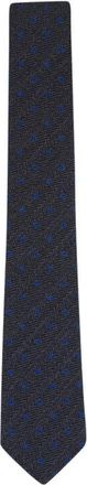 Ferragamo herringbone pattern tie - Grau