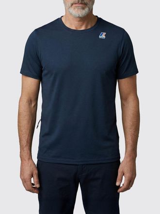 K-Way T-Shirt K-WAY Homme couleur Bleu Marine