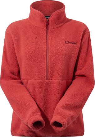 Berghaus Hawksker Fleecejacke mit halblangem Reißverschluss für Damen, Baked Apple