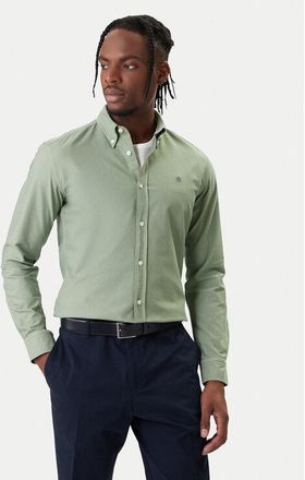 HUGO BOSS Hemd H-Roan 50555920 Gr&uuml;n Slim Fit