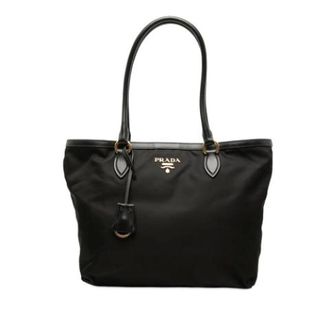 Prada Pre-owned Vintage Nylon Tote - Femme - Pre-owned - Noir - Taille: ONE Size