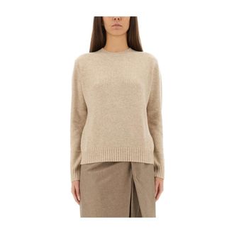 Max Mara Damen, Strickwaren, Beige, LGr&ouml;&szlig;e