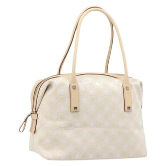 Ferragamo Pre-owned Canvas Tote Bag - - Pre-owned - Damen - Beige - ONE SIZE