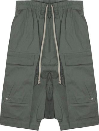 Rick Owens Homme, Shorts, Vert, Taille: S Temple S/S 26 Cargo Pods