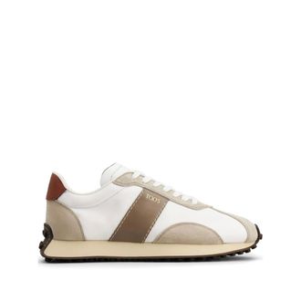 Tod's Homme, Chaussures, Blanc, Taille: 43 1/2 EU Chaussures Élégantes pour Hommes et Femmes