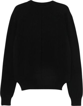 Rick Owens Fisherman Col Rond - Homme - Pulls - Noir - Taille: M