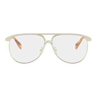 Celine Metall-Pilotenbrille - - Accessories - Damen - Gelb - ONE SIZE