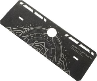 Generico Ersatz-Panel für Campingtisch, transparentes Acryl-Panel mit Laternenhalterung, Outdoor-Zubehör, präzise Passform, Strand, Hof, Wandern, Jugendliche, 