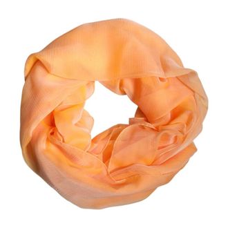 Dolce & Gabbana Luxuri&ouml;ser Seidenlogo-Wrap-Schal - - Accessories - Damen - Orange - ONE SIZE