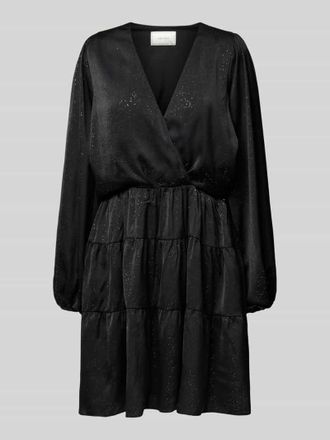 Neo Noir Minikleid mit Effektgarn Modell VIVINA