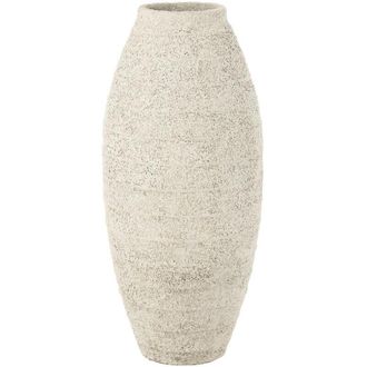 Paris Prix Vase Antique en Ciment Mack 100cm Blanc