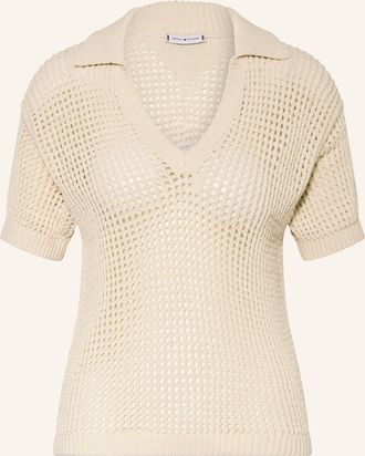 Tommy Hilfiger H&auml;kelshirt beige