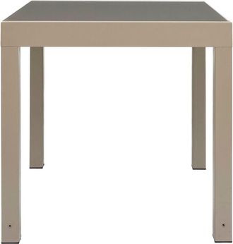 The Home Deco Factory The Home Deco Factory - Table de jardin extensible en m&eacute;tal Haria