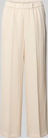 Comma Wide Fit Hose aus Viskose-Mix mit B&uuml;gelfalten