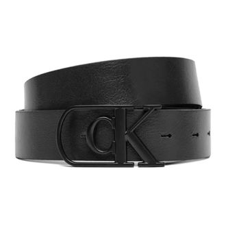 Calvin Klein Homme, Accessoires, Noir, Taille: 120 CM Curve Monogram Buckle