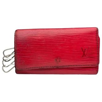Louis Vuitton Pre-owned Cuir porte-cls - Femme - Pre-owned - Rouge - Taille: ONE Size