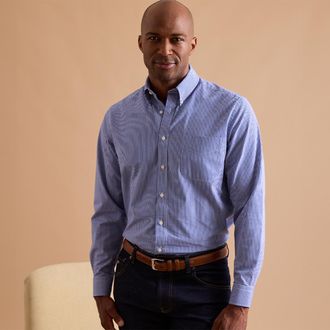 Bexley Jacen - Chemise homme bleu et blanc