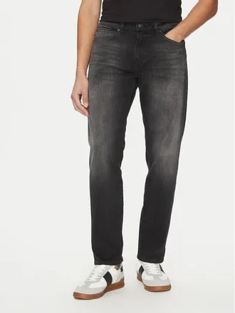 HUGO BOSS Jeans Re Maine 50534691 Schwarz Regular Fit