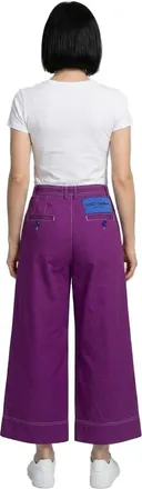Dolce & Gabbana Womens Purple Cotton Joggers (workout Pants)