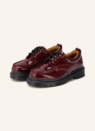 Dr. Martens Lackschn&uuml;rer Lowell rot