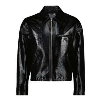 Courr&egrave;ges Vinyl Jacke - - Jackets - Herren - Schwarzk - M