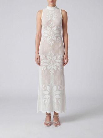 Twinset Robe Femme couleur Blanc