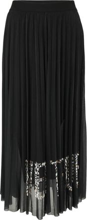 Doris Streich Pliss&eacute;e Rock - - Skirts - Damen - Schwarzk - XS
