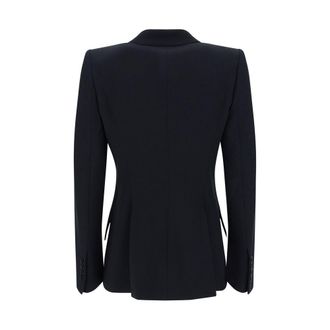 Alexander McQueen Tailored Acetate Blazer - Black