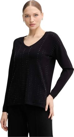 Joseph Ribkoff Damen, Strickwaren, Schwarzk, LGr&ouml;&szlig;e