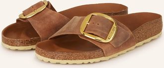 Birkenstock Pantoletten Madrid Big Buckle braun