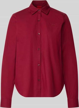 HUGO BOSS Regular Fit Hemdbluse aus reiner Baumwolle Modell Essential