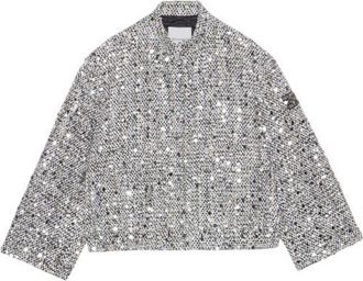 Ermanno Scervino Femme, Vestes, Gris, Taille: 38 FR cappotti e trench poliestere