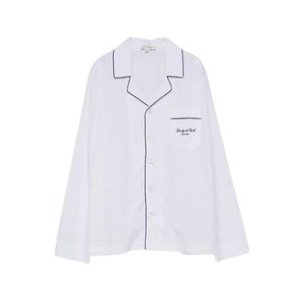 Sporty & Rich Pyjamas - - Nightwear & Lounge - Damen - Wei&szlig; - M