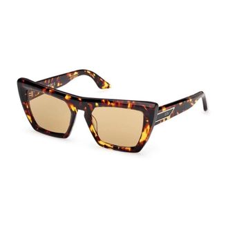 GCDS Mutige Cat-Eye Sonnenbrille - - Accessories - Herren - Braun - 51 MM