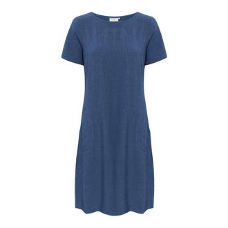 Kaffe KAliny Kleid - - Dresses - Damen - Blau - S