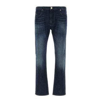 Emporio Armani Stretch-Denim-Jeans f&uuml;r Herren - - Jeans - Herren - Blau - W36
