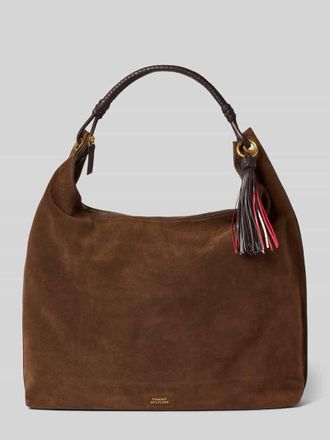 Tommy Hilfiger Shopper aus echtem Rindsnappa Modell STATEMENT LEATHER HOBO