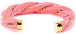 Aurélie Bidermann Twisted Row Armband - Pink