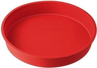 Dr. Oetker Flexxible Round Shape, Baking Shape, Runf Cake Shape, Platinum Silicone, 1267, Rouge 4