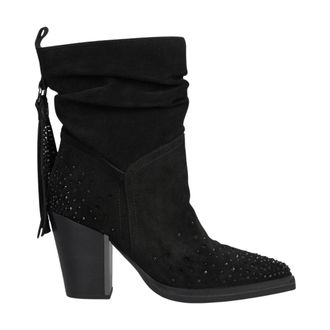 Alma En Pena Stiefelette mit Fransendetails - - Shoes - Damen - Schwarzk - 42 EU