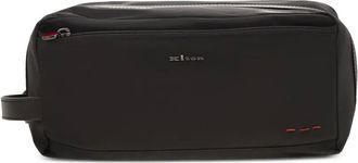 Kiton Kosmetiktasche mit Rei&szlig;verschluss - Schwarz