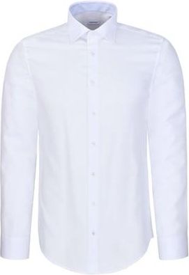 Seidensticker Chemise droite col classique en coton
