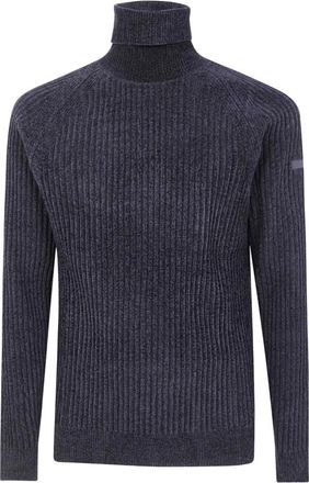 Roberto Ricci Design Rrd, Homme, Pulls, Noir, Taille: XL Velvet Rave Turtleneck Knit