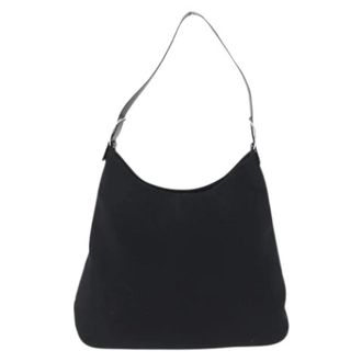 Ferragamo Pre-owned Nylon Schultertasche - - Pre-owned - Damen - Schwarzk - ONE SIZE