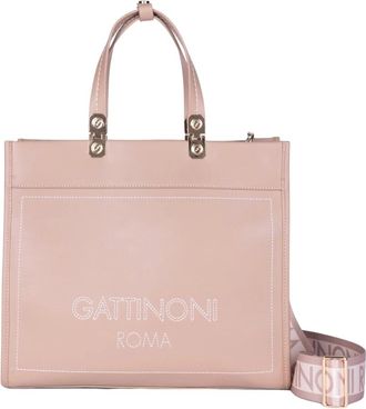 Gattinoni Femme, Sacs, Rose, Taille: ONE Size Sac &agrave; main Rose &Eacute;l&eacute;gant Structur&eacute;