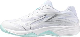 Mizuno Thunder Blade Z Volleyball für Damen, White Gridge Patinagreen, 42.5 EU