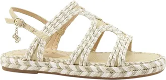 Guess Femme, Chaussures, Beige, Taille: 40 EU Sandales Plates